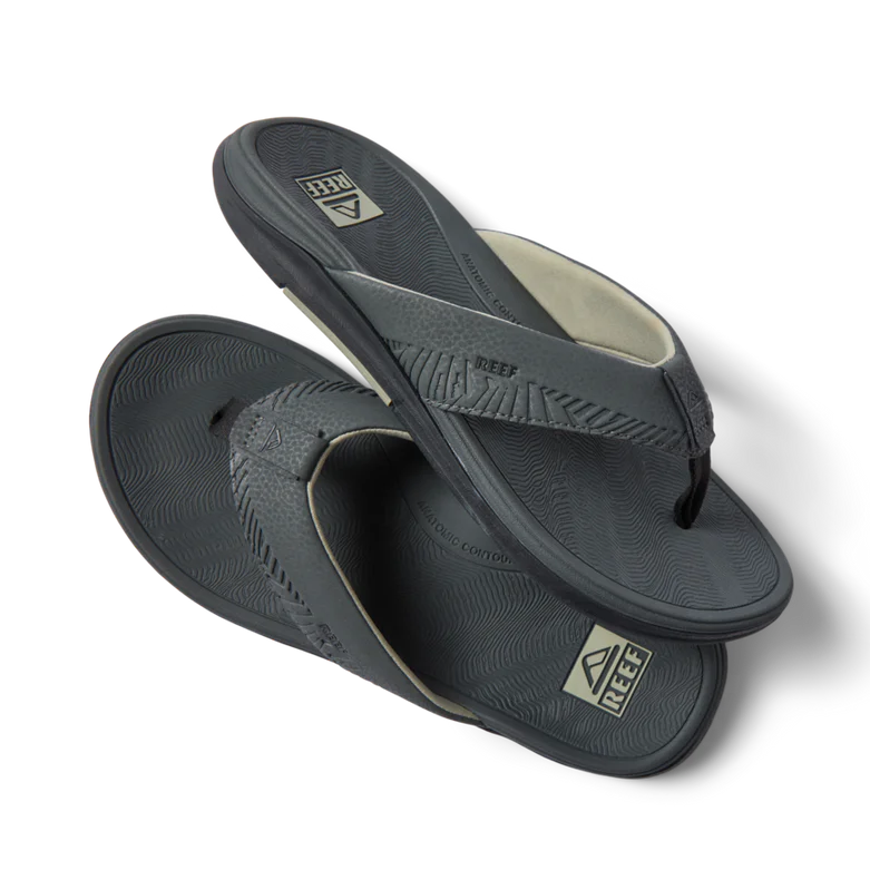 Reef Offshore Men's Sandals Grey Black Tan – SURF WORLD SURF SHOP