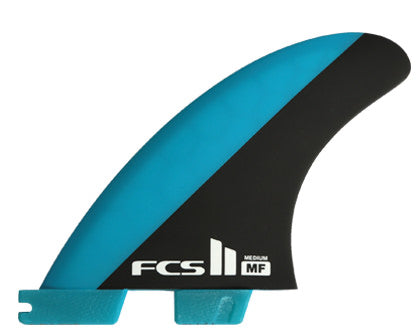 FCS II MF MICK FANNING PC MEDIUM SURF FINS - Blue Black – SURF WORLD ...