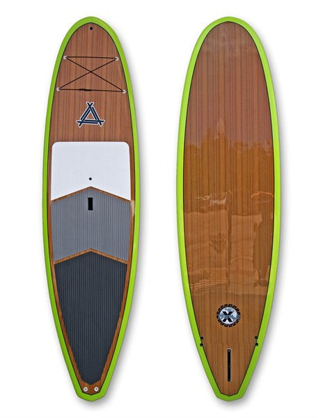 Triple X Zion 9'11 SUP Board Package Teak Green Board Paddle and Bag ...